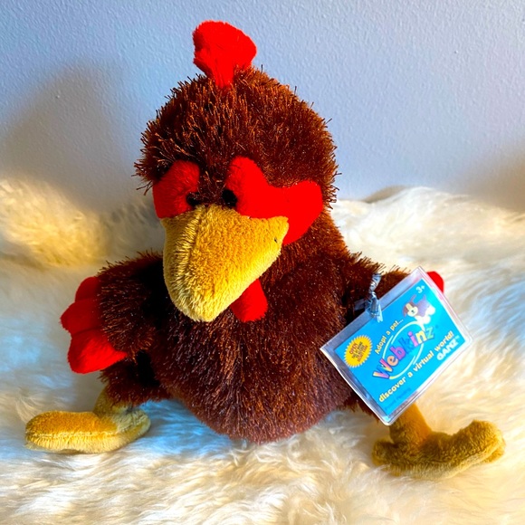 GANZ | Toys | Webkinz Nwt Rooster With Code Plush | Poshmark